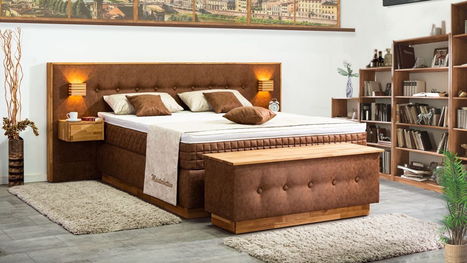 Boxspringbetten von Meisterbetten - Gratis Lieferung & Montage